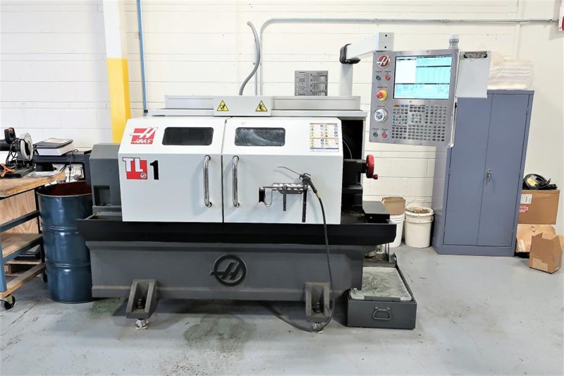 2015 Haas TL-1 CNC Toolroom Lathe - Like New, Low Hours - HAAS TL-1 ...