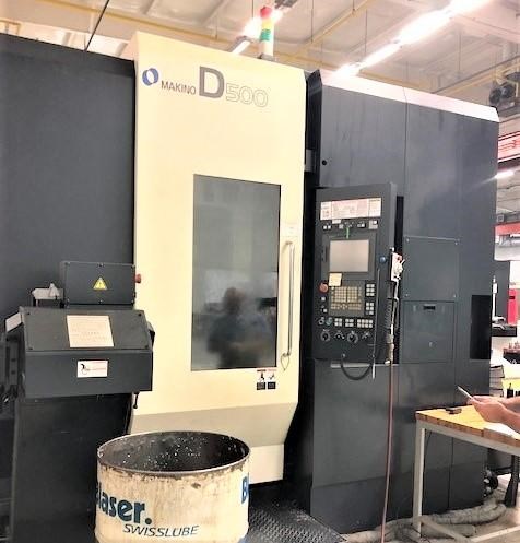 MAKINO D500 5-AXIS CNC VERTICAL MACHINING CENTER NEW 2010 - MAKINO D500 | pressXchange