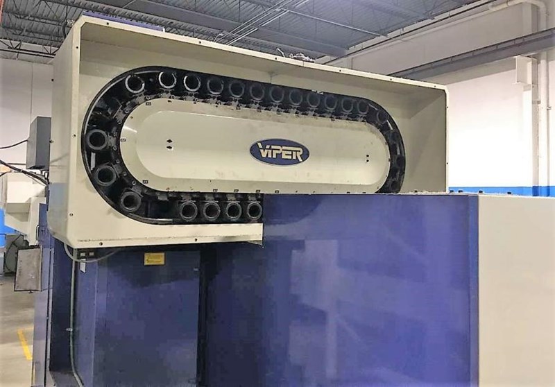 63" X 30" MIGHTY VIPER VMC 1500AG/HV-70A CNC VERTICAL MACHINING CENTER ...