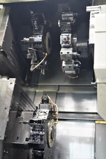 NAKAMURA NTY3-150 CNC 3 TURRET LATHE TURNKEY FOR AR15 BOLT - NAKAMURA ...