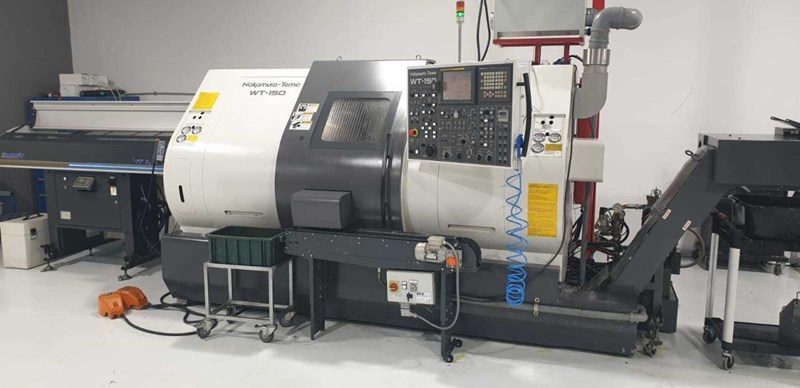 Nakamura-Tome WT-150 Twin Spindle, Twin Turret CNC Multi-Axis Turning ...