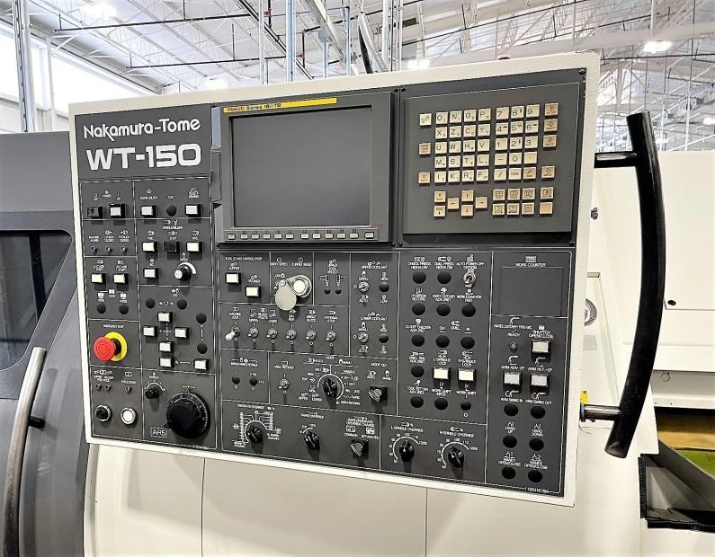 Nakamura-Tome WT-150 Twin Spindle, Twin Turret CNC Multi-Axis Turning ...