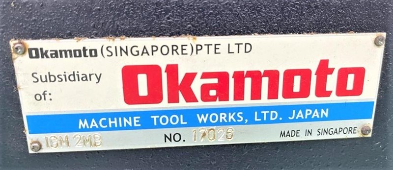 Okamoto Precision Internal Grinding Machine Model IGM-2MB with MDI ...