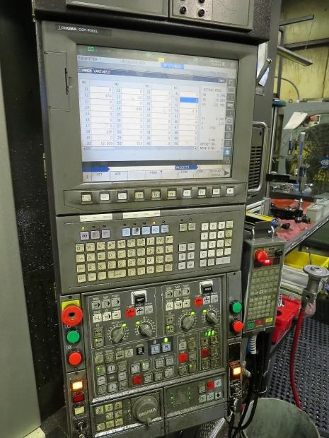 Okuma 2SP-150HM Twin Spindle Twin Turret CNC Lathe with Milling and ...