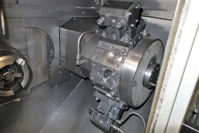 Okuma 2SP-150HM Twin Spindle Twin Turret CNC Lathe with Milling and ...