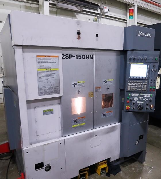Okuma 2SP-150HM Twin Spindle 3-Axis Turning Center with Live Milling ...