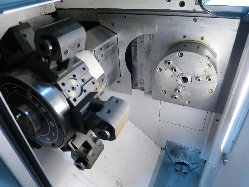 Okuma 2SP-150HM Twin Spindle 3-Axis Turning Center with Live Milling ...
