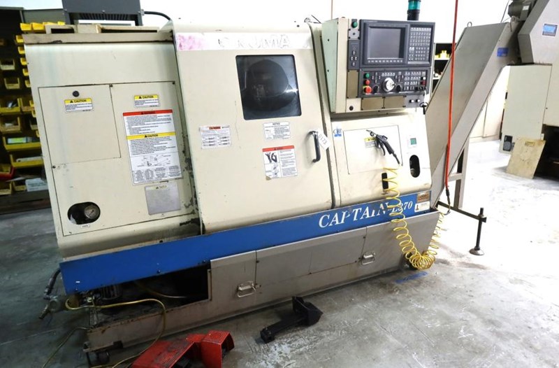 OKUMA CAPTAIN L370 2-AXIS CNC TURNING CENTER LATHE - OKUMA CAPTAIN L370 ...