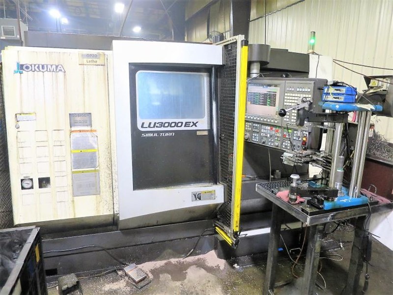 2015 Okuma LU-3000EX-M Twin Turret CNC Lathe with Milling - OKUMA LU ...