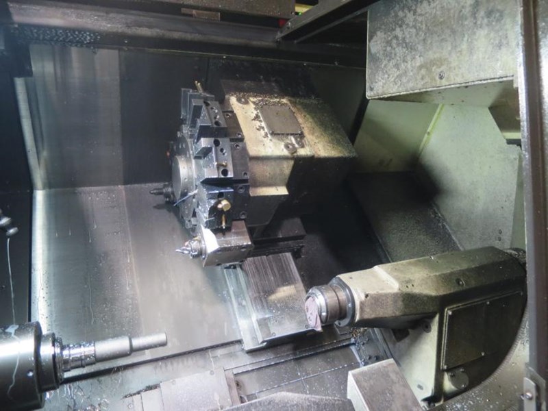 2015 Okuma LU-3000EX-M Twin Turret CNC Lathe with Milling - OKUMA LU ...