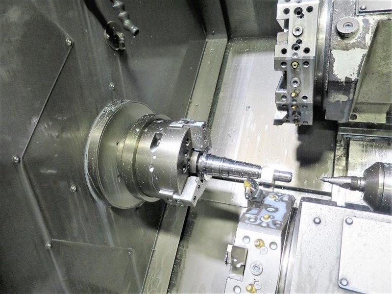 Okuma LU-3000 EX 2SC-600 4-Axis Twin Turret CNC Lathe - OKUMA LU3000 EX-600 | pressXchange