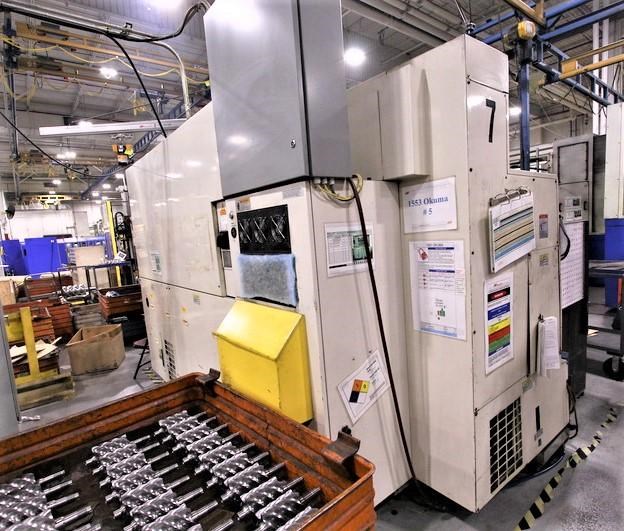 13.5" x 40" Okuma LB300MY CNC Turning Center Lathe with Y-Axis - OKUMA ...