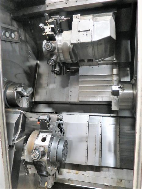 Okuma Twin Star LT300M Twin Spindle, Twin Turret CNC Lathe | pressXchange