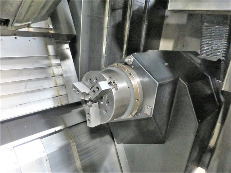 Okuma Twin Star LT300M Twin Spindle, Twin Turret CNC Lathe | pressXchange
