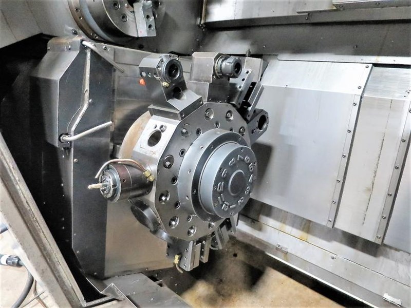 Okuma Twin Star LT300M Twin Spindle, Twin Turret CNC Lathe | pressXchange