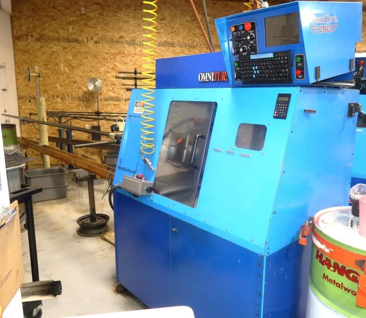 OMNITURN MODEL GT-75 SERIES II 3-AXIS GANG STYLE TURNING, - OMNITURN GT ...