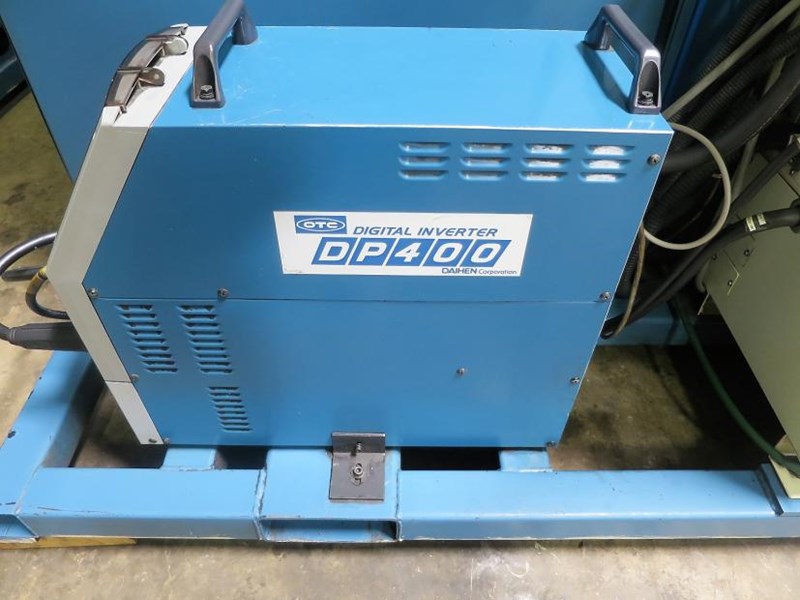 OTC DAIHEN ALMEGA ARC CELL E-120 ROBOTIC WELDING CELL WITH - O T C ...