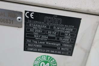ROFIN STARMARK SLM 10E FULLY PROGRAMMABLE CNC LASER MARKING SYSTEM W ...