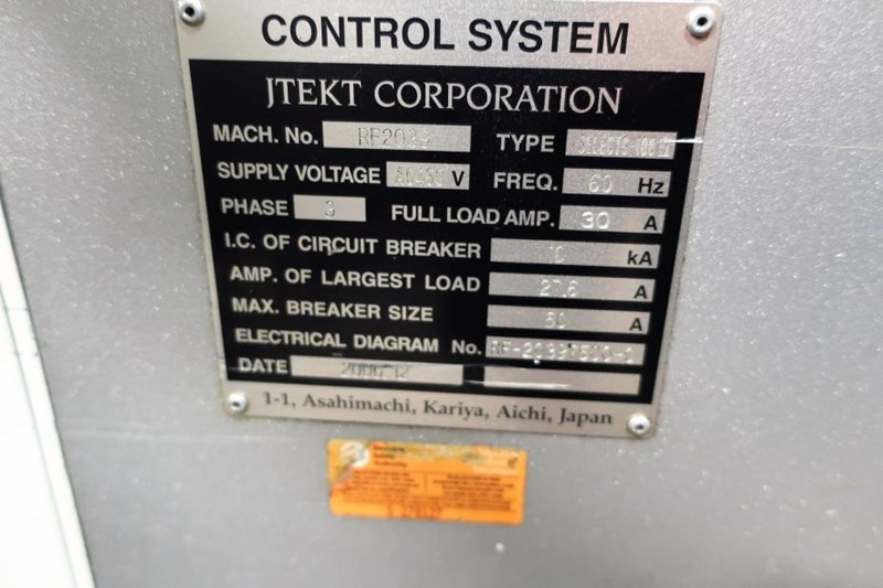 12" X 39" TOYODA SELECT G100-II CNC UNIVERSAL STRAIGHT OR ANGLEHEAD ...
