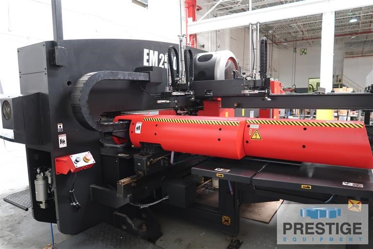 22 Ton Amada EM2510NT Servo Electric CNC Turret Punch Press | pressXchange