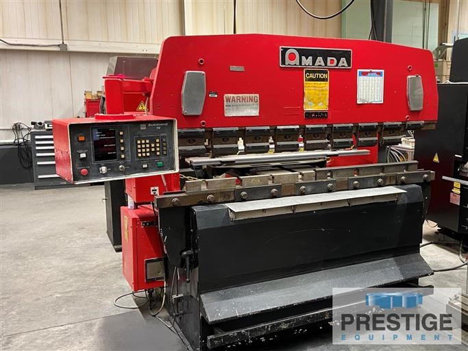 AMADA RG50 55 Ton CNC Up-Acting Hydraulic Press Brake | pressXchange