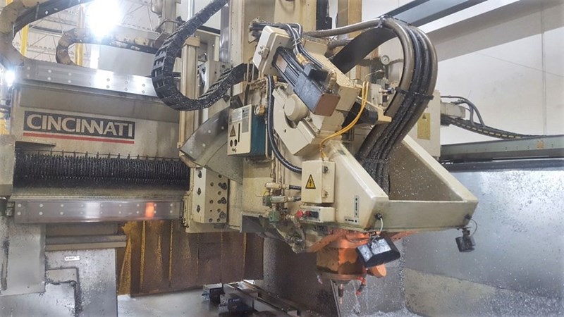 CINCINNATI MILACRON 30V 5-Axis Rail Type Aerospace Profiler | pressXchange