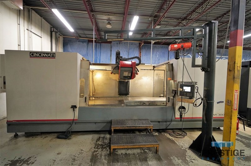 Cincinnati V5-3000 5-Axis CNC High Speed Vertical Machining Center ...