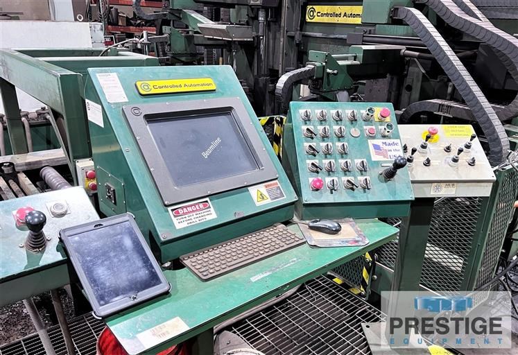 Controlled Automation DRL-348TC Beam Drill Line with Hem Saw, Conveyor ...