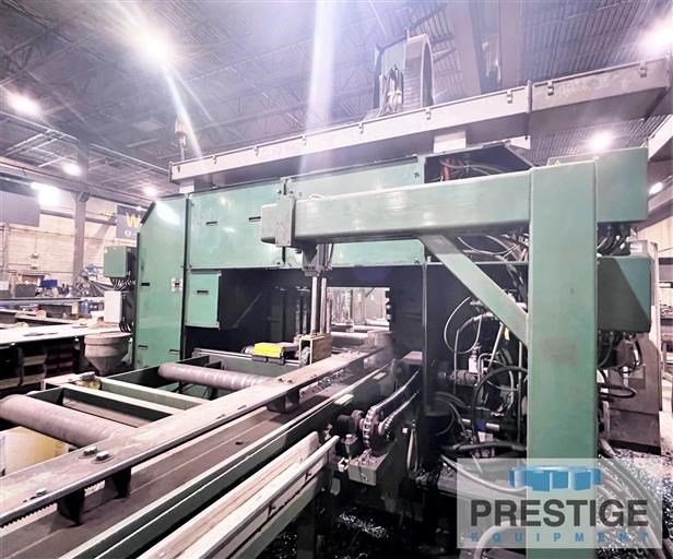 Controlled Automation DRL-348TC Beam Drill Line with Hem Saw, Conveyor ...
