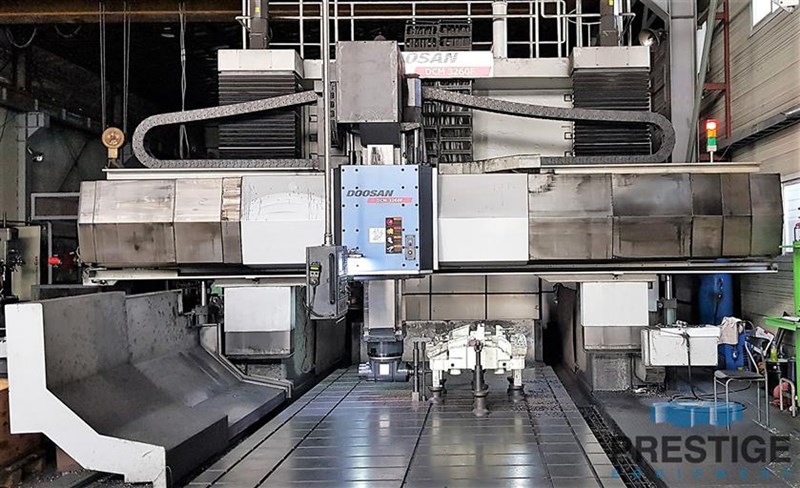 Doosan DCM-3260F Double Column CNC Bridge Type Vertical Machining Center | pressXchange
