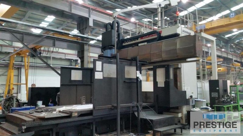 Doosan DCM 2740 Heavy Duty CNC Bridge Mill | pressXchange