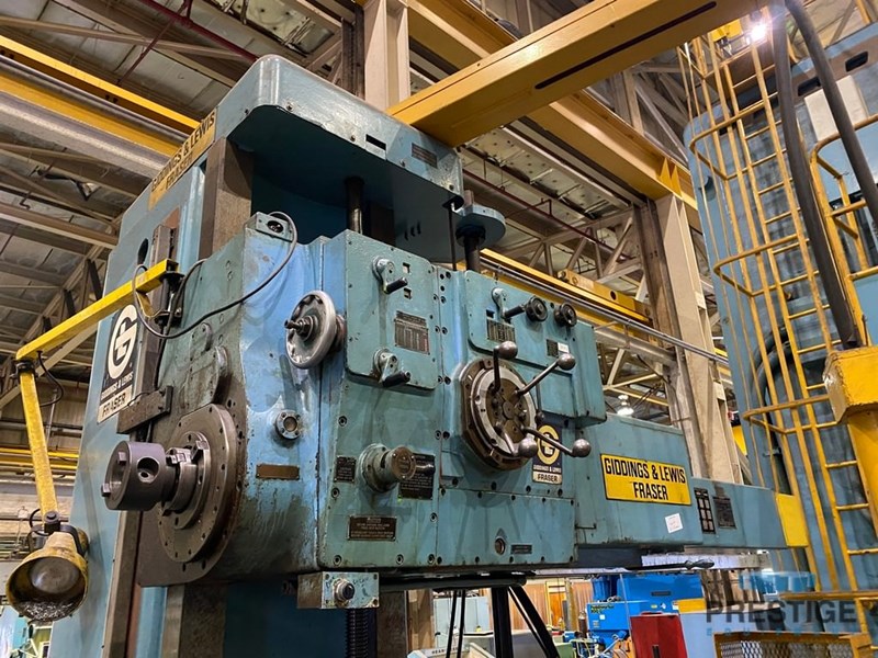 Giddings & Lewis Fraser 5" 70A-DP5-T Table Type Horizontal Boring Mill ...