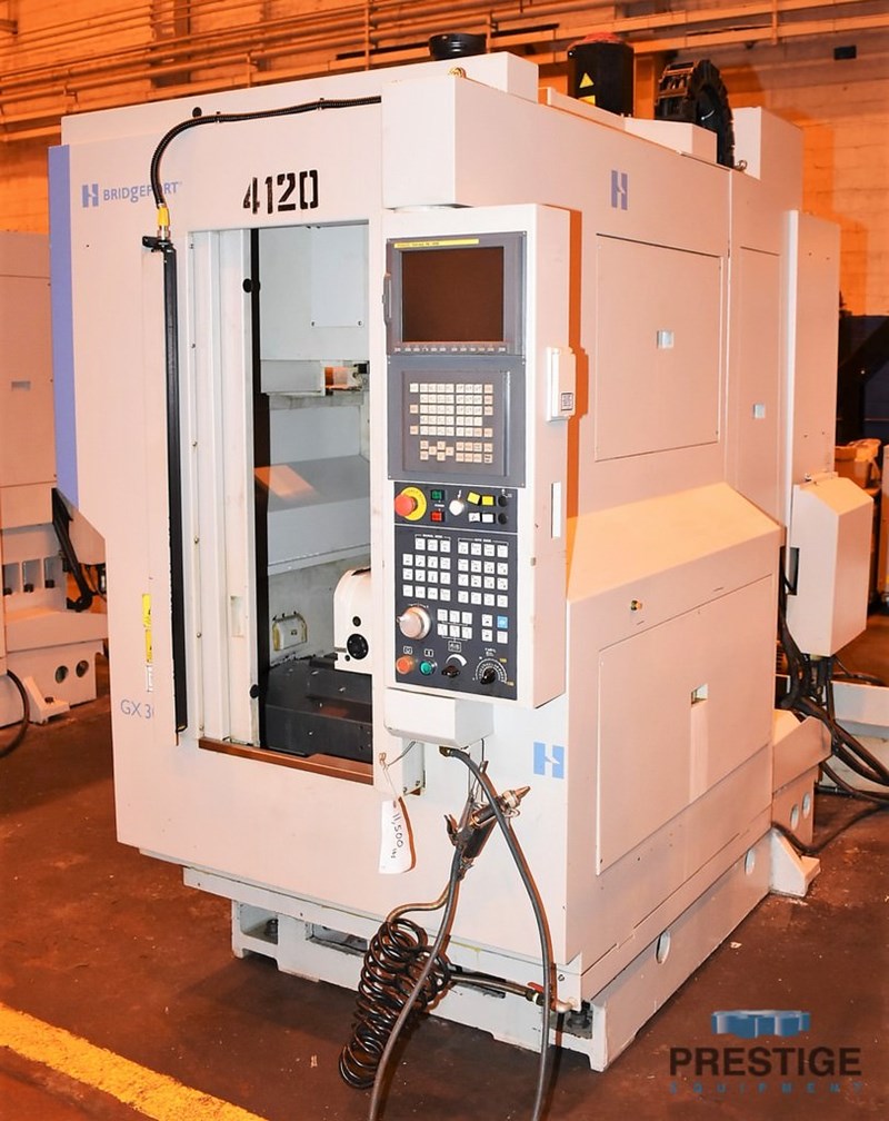 Hardinge Bridgeport GX-300 4-Axis CNC Drilling & Tapping Center ...