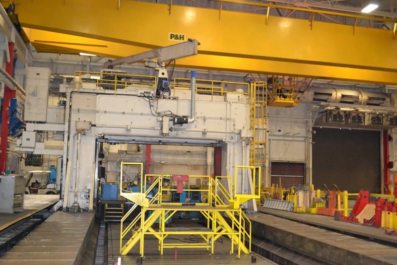 Ingersoll Traveling Gantry Type Adjustable Rail Milling Machine ...