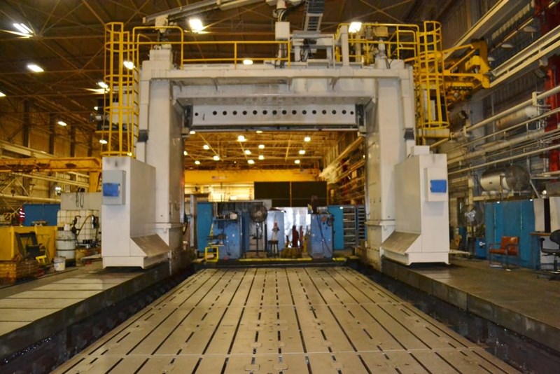 Ingersoll Traveling Gantry Type Adjustable Rail Milling Machine ...