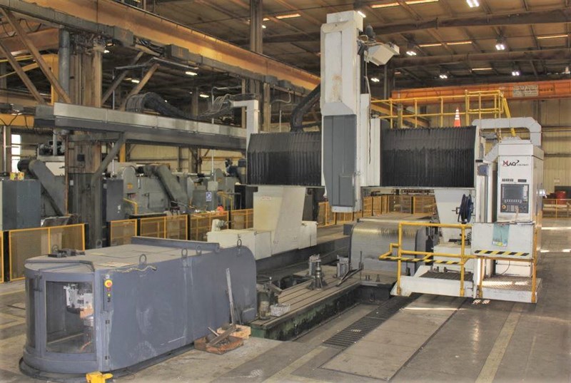 Cincinnati MAG U-5 CNC 5-Face Travelling Gantry Milling Machine ...
