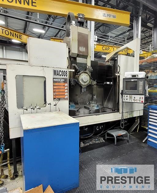 49"/57" Mazak Mega-Turn F-12 CNC Vertical Turret Lathe | pressXchange
