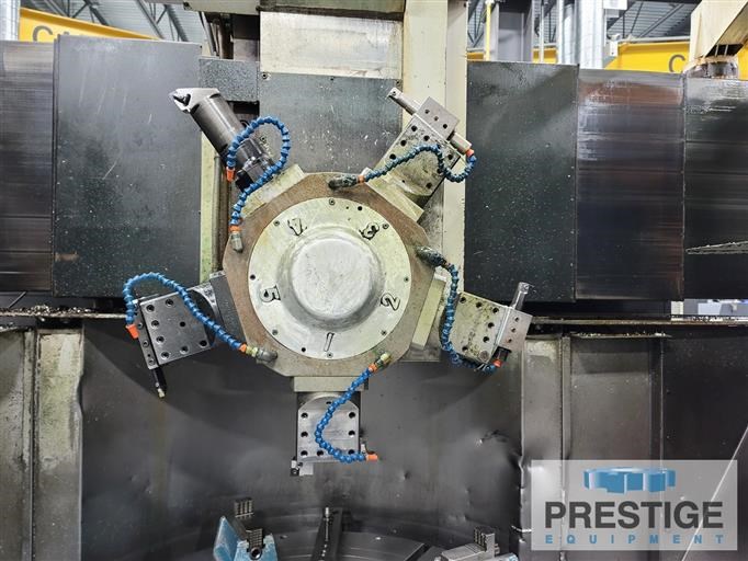 49"/57" Mazak Mega-Turn F-12 CNC Vertical Turret Lathe | pressXchange