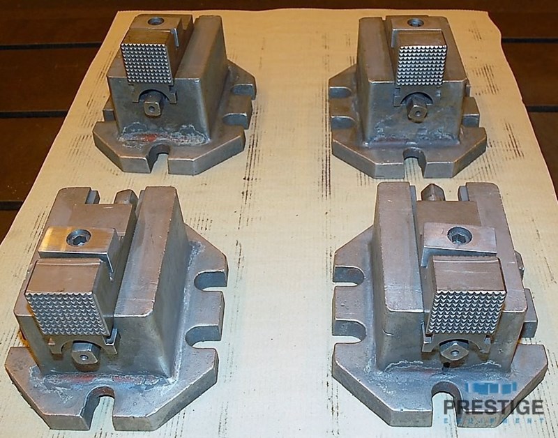 Chuck Jaws, Set of (4) Face Plate Type For Vertical Boring Mill ...