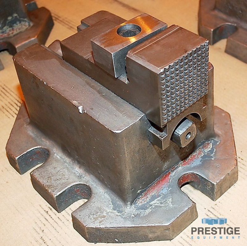 Chuck Jaws, Set of (4) Face Plate Type For Vertical Boring Mill ...