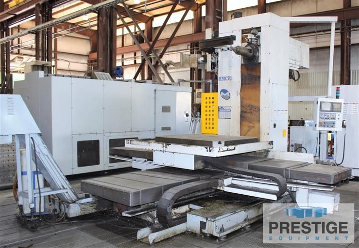 4.33" Milltronics HMC-70 CNC Table Type Horizontal Boring Mill ...
