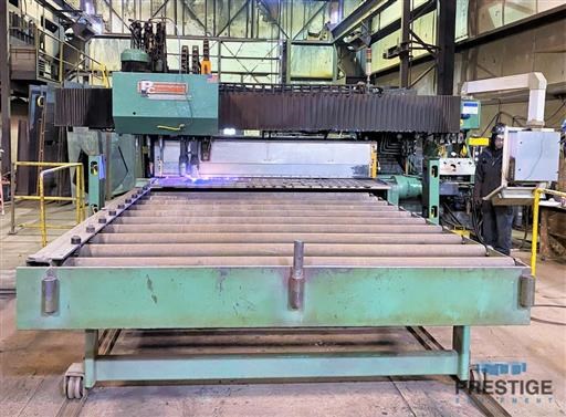 Peddinghaus FDB-2500 CNC Plate Drill With Plasma & Oxy Cutting Torches ...