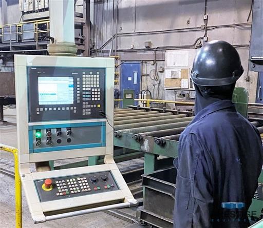 Peddinghaus FDB-2500 CNC Plate Drill With Plasma & Oxy Cutting Torches ...