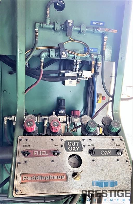 Peddinghaus HSFDB 2500/B Plate Processing System, Plasma, Drill & Oxy ...