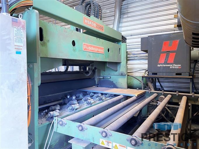 Peddinghaus HSFDB 2500/B Plate Processing System, Plasma, Drill & Oxy ...