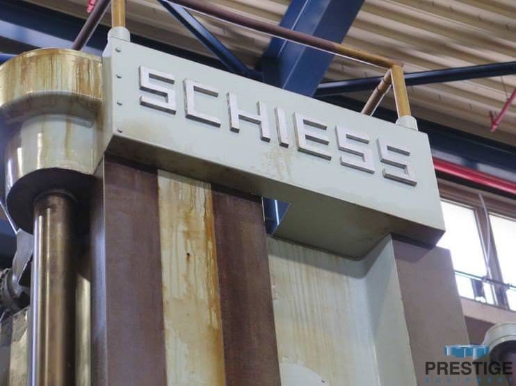 Schiess 3VKE 500/900 197"/355" CNC Openside Vertical Boring Mill with ...