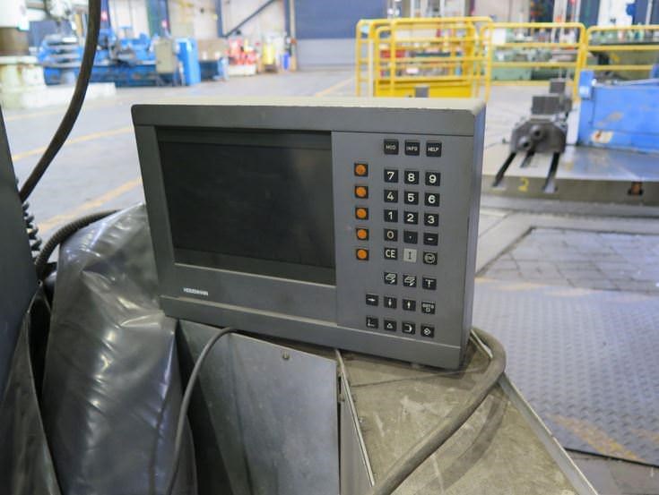 Schiess 3VKE 500/900 197"/355" CNC Openside Vertical Boring Mill with ...