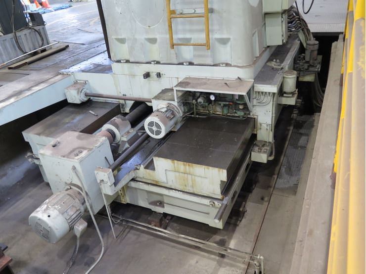 Schiess 3VKE 500/900 197"/355" CNC Openside Vertical Boring Mill with ...
