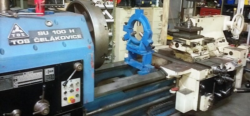Tos SU-100H/2000 41" x 80" Manual Engine Lathe | pressXchange