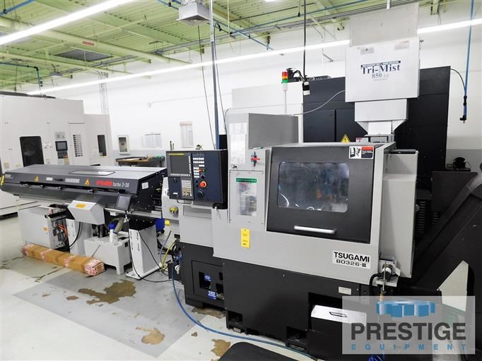 Tsugami B0326-III CNC Precision Automatic Lathe with Bar Feed | pressXchange